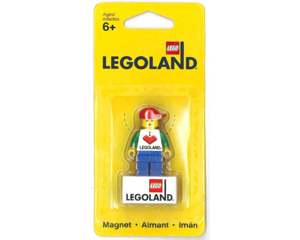 LEGO Set 850457-1 I [Heart] LEGOLAND Minifigure Magnet (Male) (2012 ...