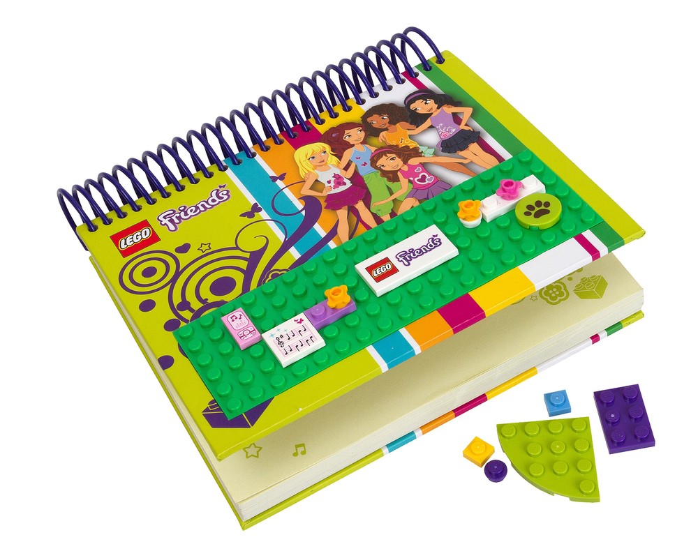 LEGO Set 850595-1 Friends Notebook (2014 Gear > Stationery and Office ...