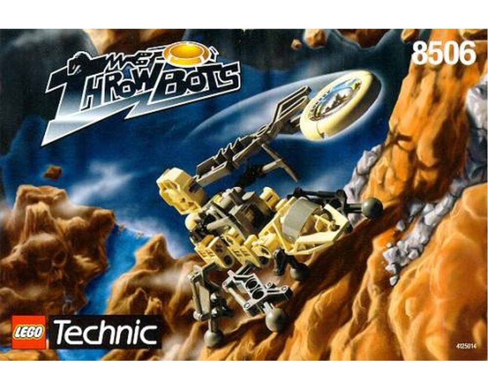 LEGO Set 8506-1 Granite / Rock Slizer (1999 Technic > Throwbot Slizer ...