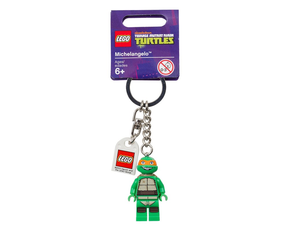 LEGO Set 850653-1 Michelangelo Key Chain (2013 Gear > Key Chain ...
