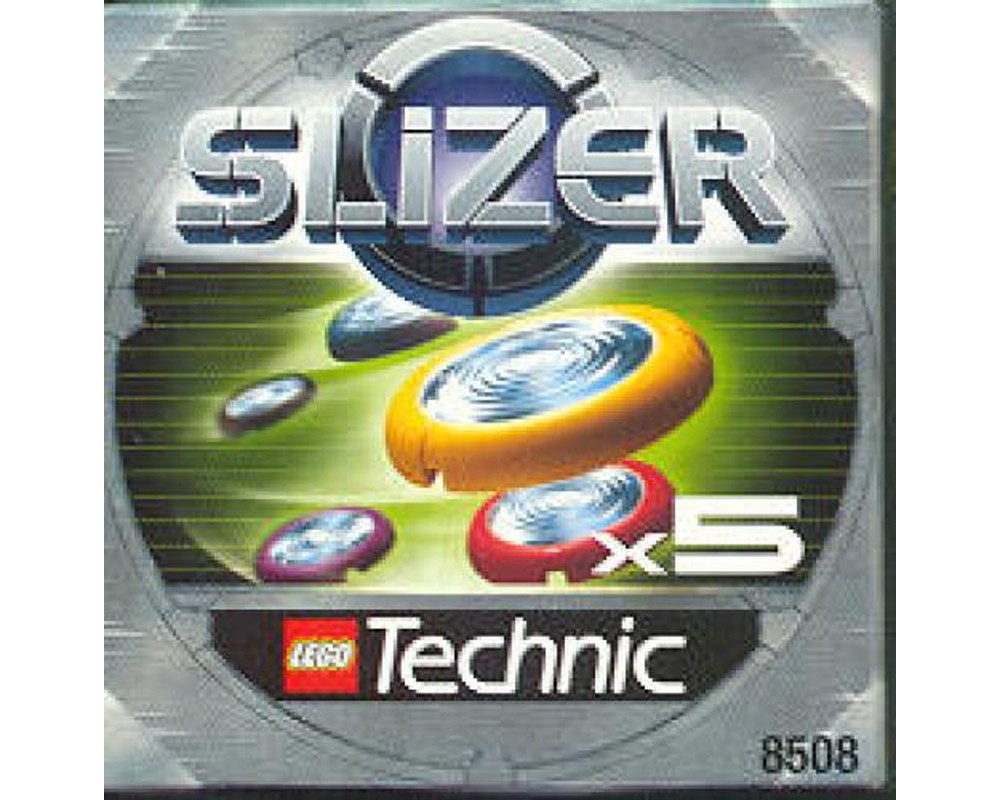 LEGO Set 8508-1 Supplementary Disks (1999 Technic > Throwbot Slizer ...