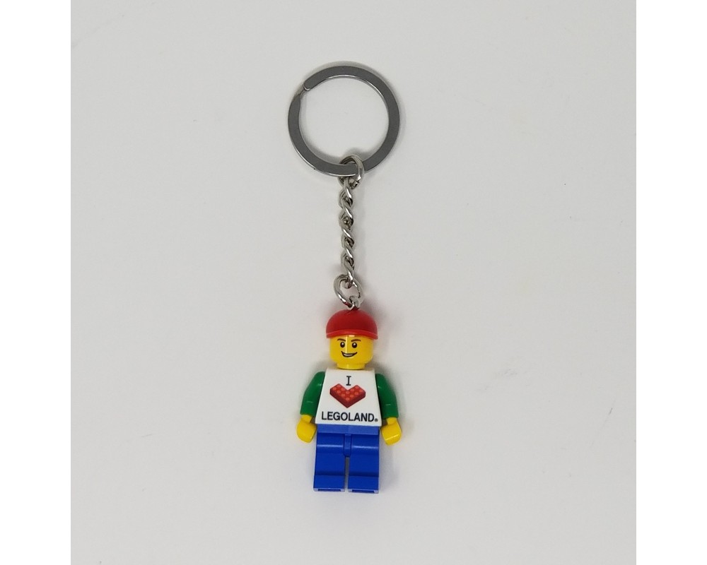 LEGO Set 851332-1 I [Heart] LEGOLAND Key Chain (Male) (2015 Gear > Key ...