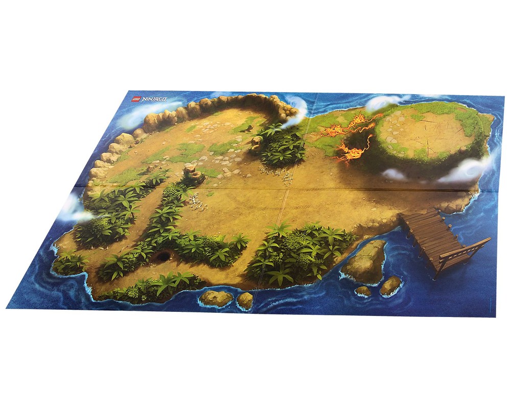 LEGO Set 851345-1 Ninjago Playmat (2015 Gear) | Rebrickable - Build ...