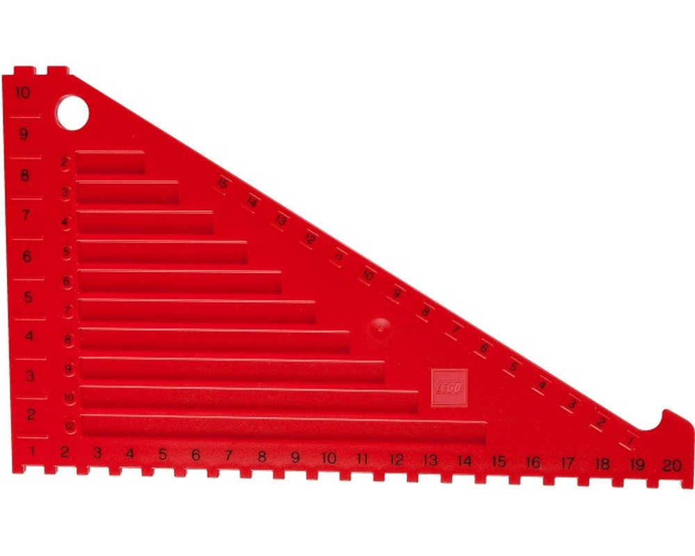 LEGO Set 852759-1 Ruler (2009 Service Packs) | Rebrickable - Build with ...