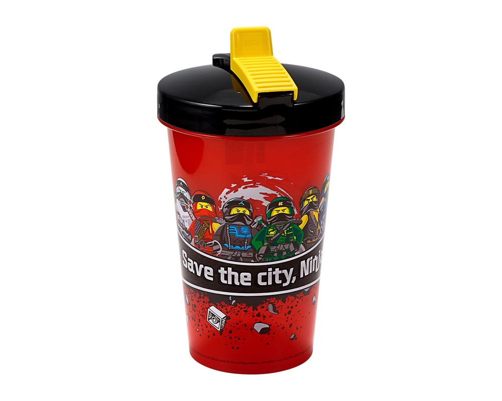 LEGO Set 853901-1 Ninjago Tumbler with Straw (Black Lid) (2019 Gear ...