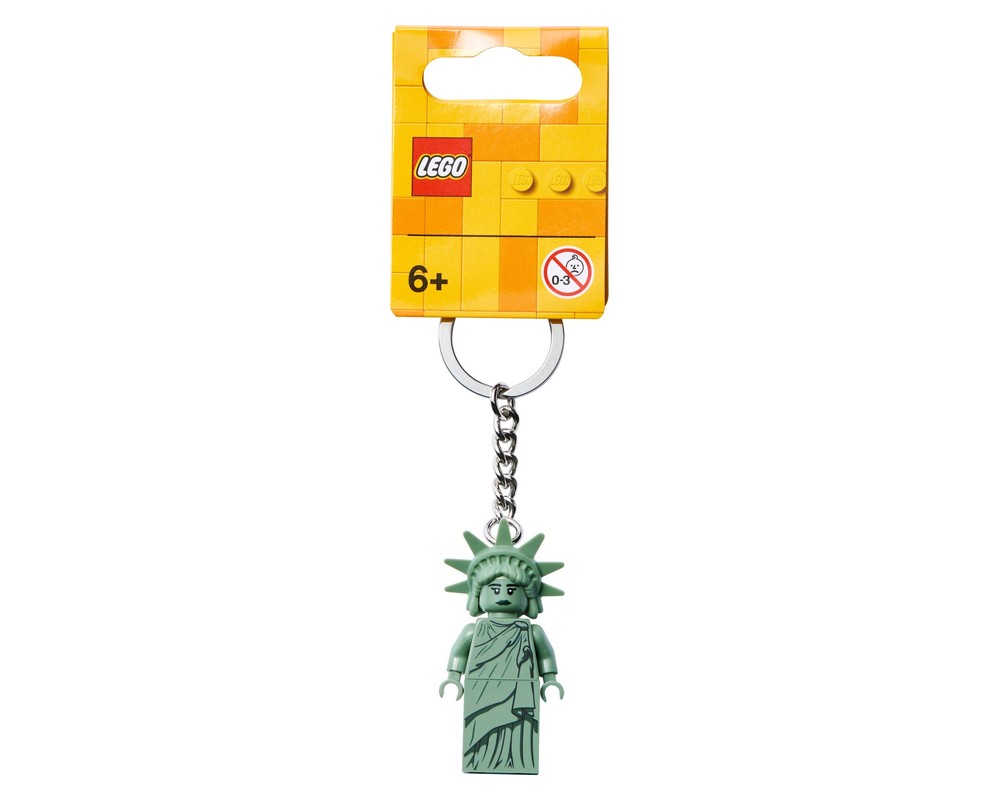LEGO Set 854082-1 Lady Liberty Key Chain (2021 Gear > Key Chain ...