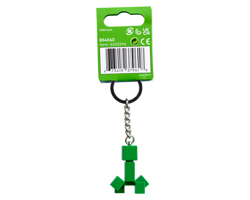 LEGO Set 854242-1 Creeper Key Chain (2023 Gear > Key Chain ...