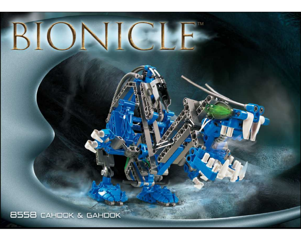 LEGO Set 8558-1-s1 Cahdok (2002 Bionicle) | Rebrickable - Build with LEGO