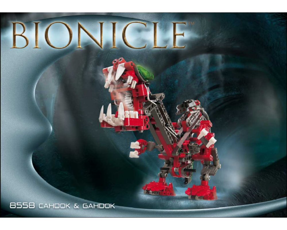 LEGO Set 8558-1-s2 Gahdok (2002 Bionicle) | Rebrickable - Build with LEGO