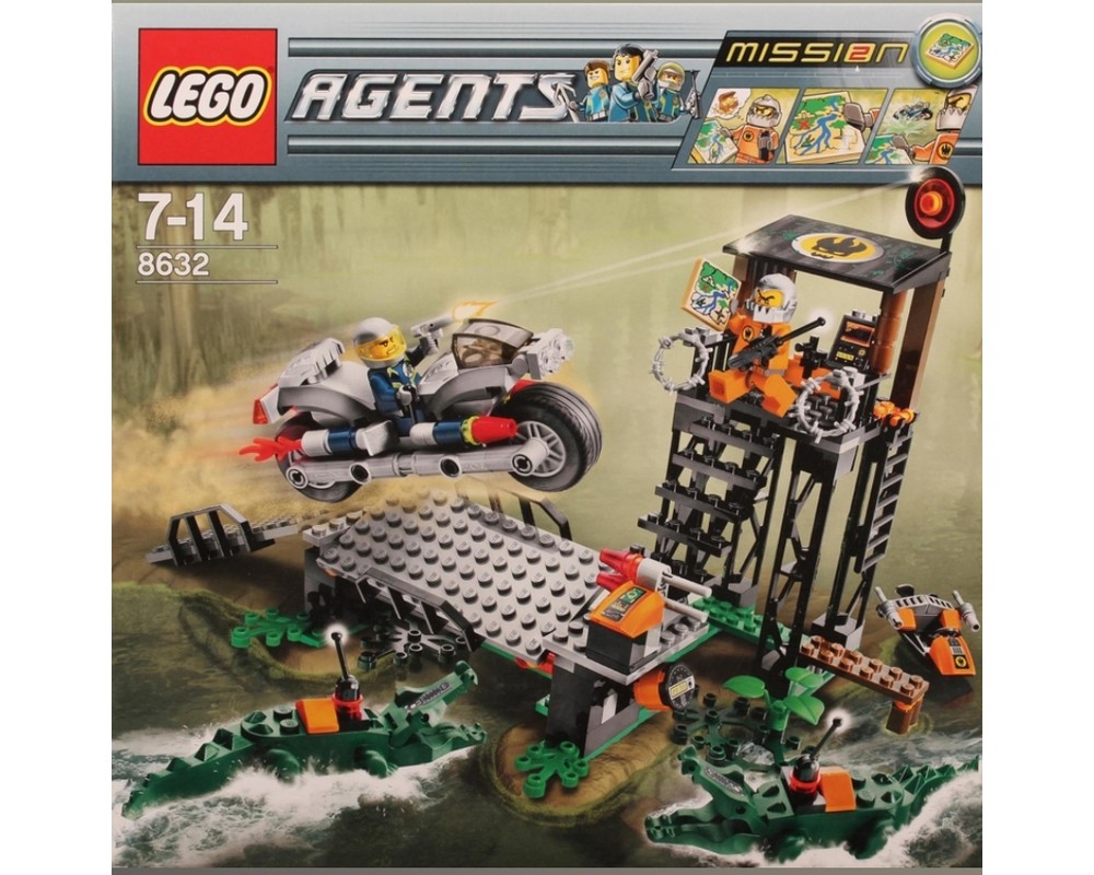 LEGO Set 8632-1 Mission 2: Swamp Raid (2008 Agents) | Rebrickable ...