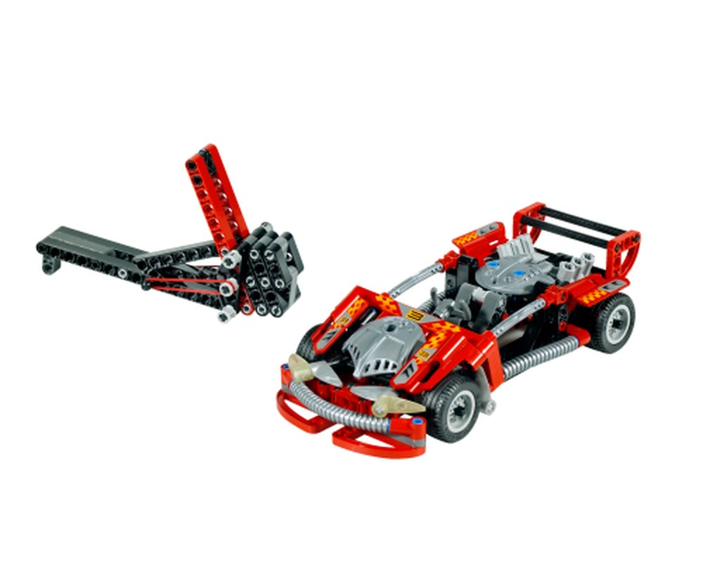 LEGO Set 8650-1 Furious Slammer Racer (2005 Racers) | Rebrickable ...