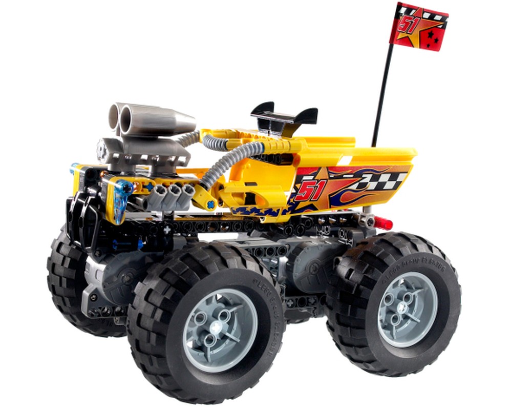 LEGO Set 8651-1 Jumping Giant (2005 Racers) | Rebrickable - Build with LEGO