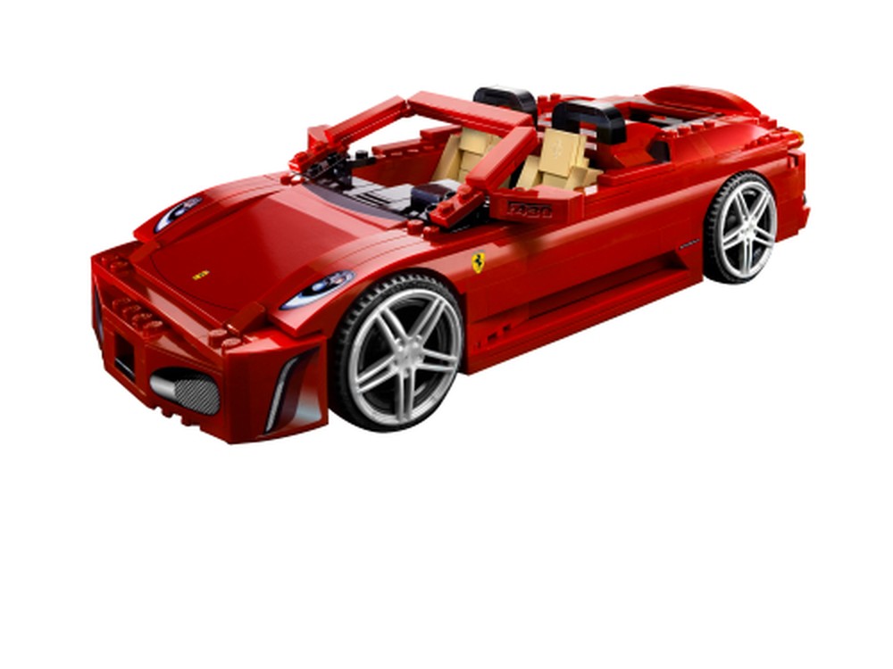 LEGO Set 8671-1 Ferrari 430 Spider 1:17 (2006 Racers > Ferrari ...