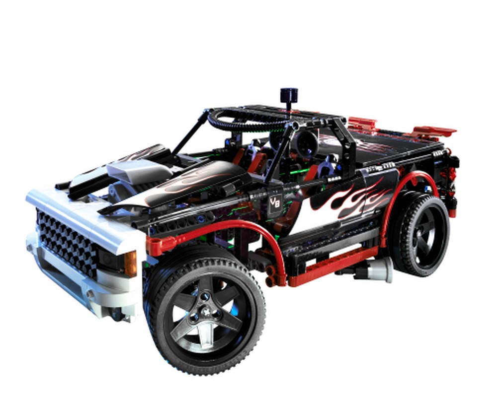 LEGO Set 8682-1 Nitro Intimidator (2006 Racers) | Rebrickable - Build ...
