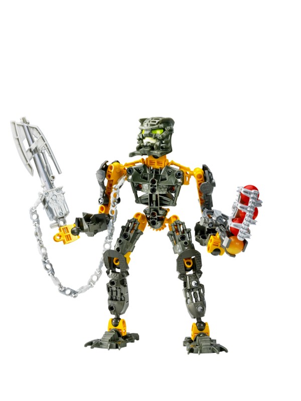 LEGO Set 8730-1 Inika Toa Hewkii (2006 Bionicle > Toa Inika ...
