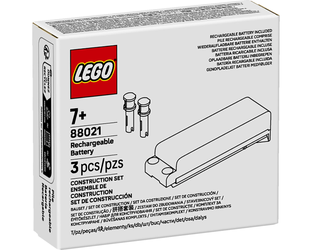 LEGO Set 88021-1 Rechargeable Battery (2025 Power Functions > Powered ...