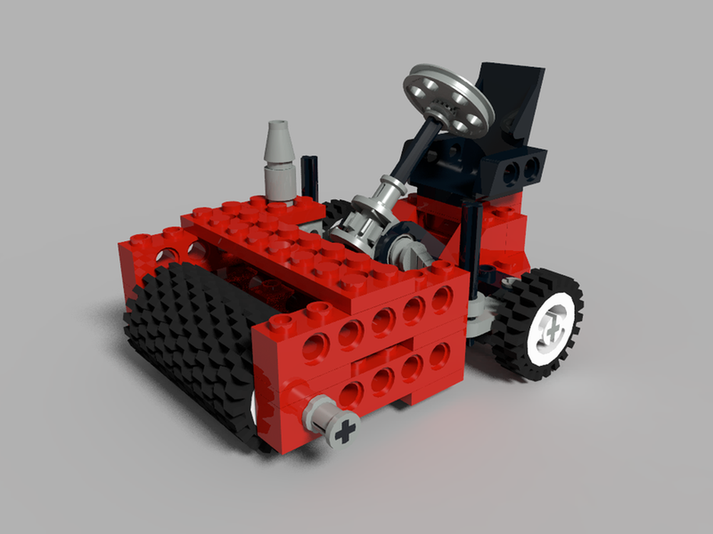 LEGO Set 8815-1-b1 Road Roller (1991 Technic > Model > Construction ...