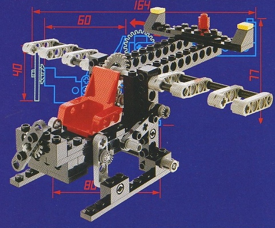 LEGO Set 8825-1-b1 Plane (1991 Technic > Model > Airport) | Rebrickable ...