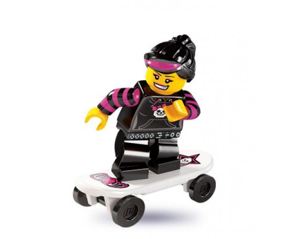 LEGO Set 8827-12 Skater Girl (2012 Collectible Minifigures > Series 6 ...