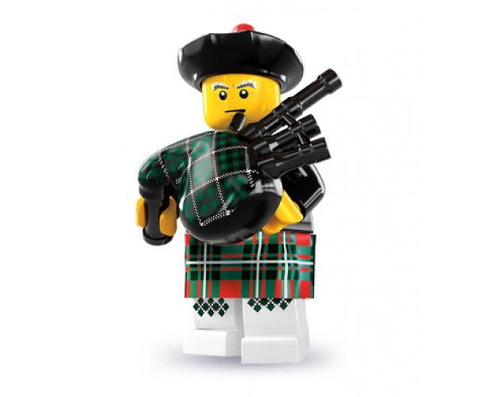 LEGO Set 8831-6 Bagpiper (2012 Collectible Minifigures > Series 7 ...