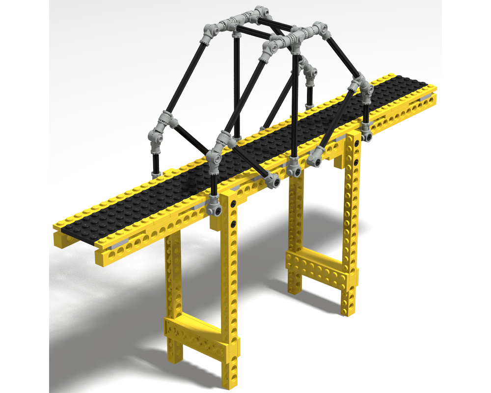 LEGO Set 8889-1-c13 Footbridge (1984 Books > Technic) | Rebrickable ...