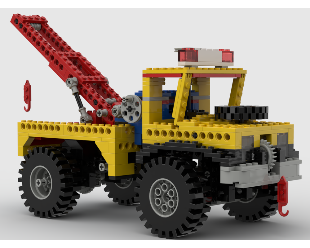 LEGO Set 8889-1-c9 Crane Truck (1984 Books > Technic) | Rebrickable ...