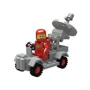 LEGO MOC Radar Truck XL by paalrise | Rebrickable - Build with LEGO