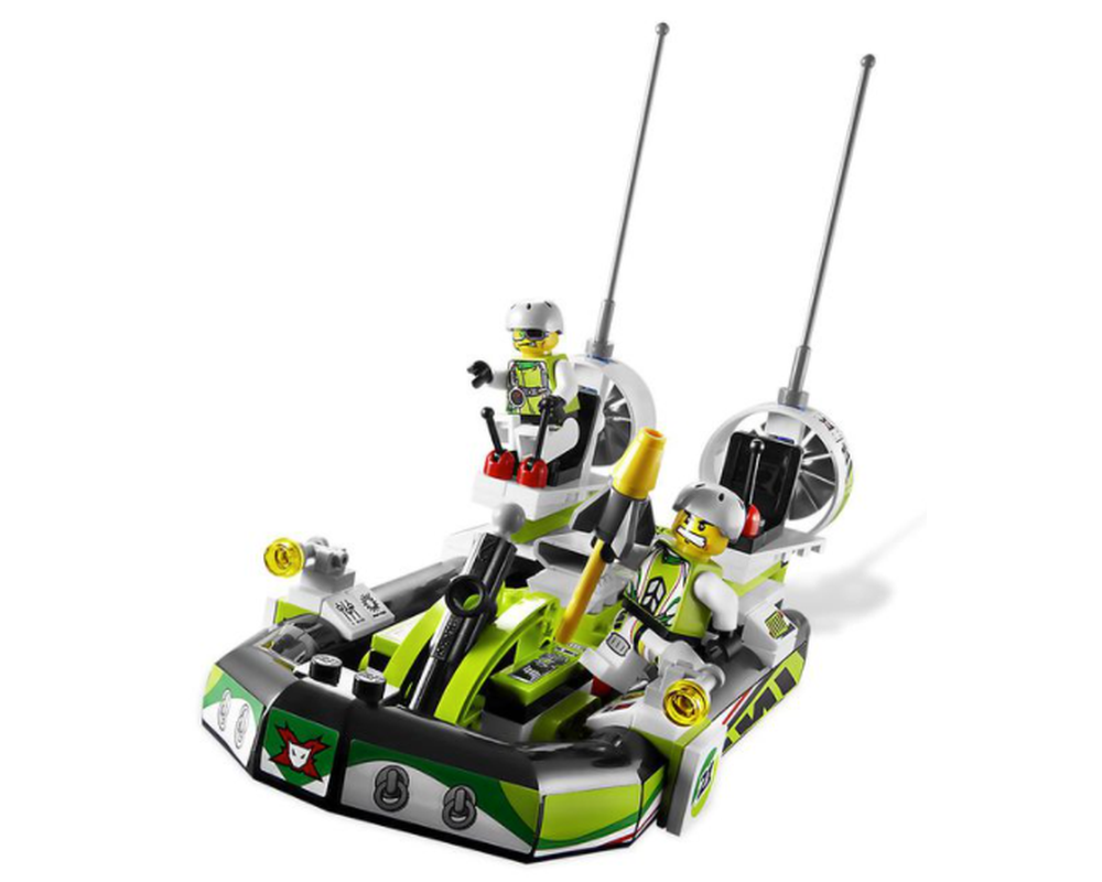LEGO Set 8899-1-s3 Lime Swamp Boat (2010 Racers > World Racers ...