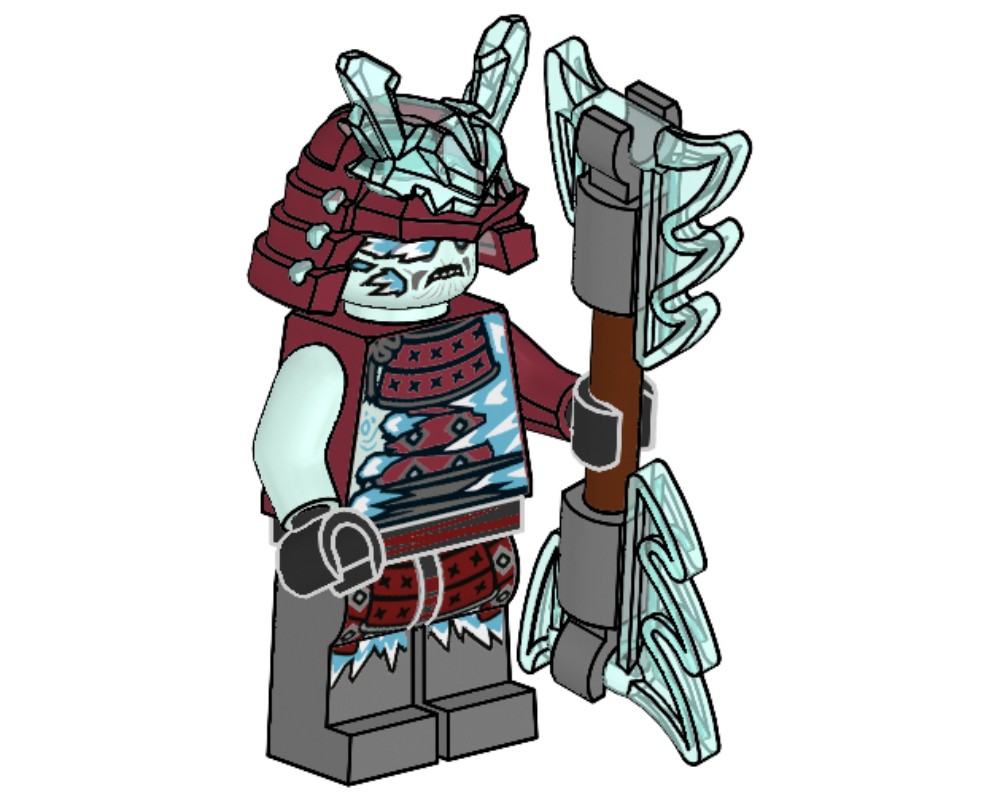 LEGO Set 891952-1 Blizzard Samurai (2019 Ninjago) | Rebrickable - Build ...