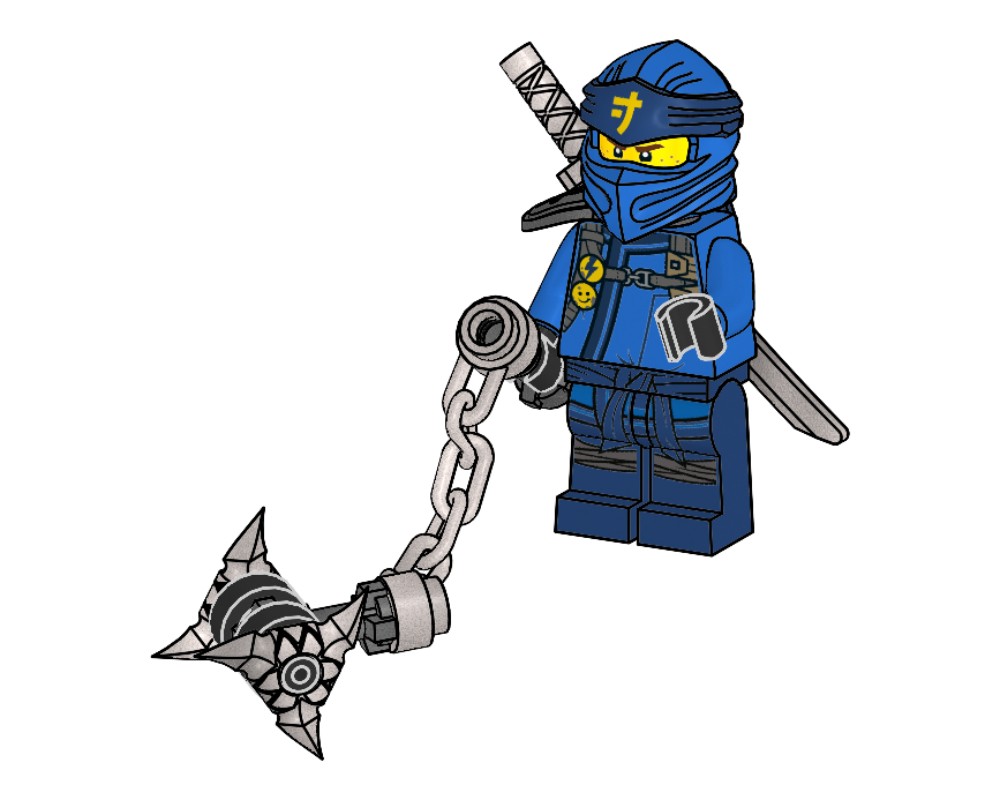 LEGO Set 892064-1 Jay (2020 Ninjago) | Rebrickable - Build with LEGO