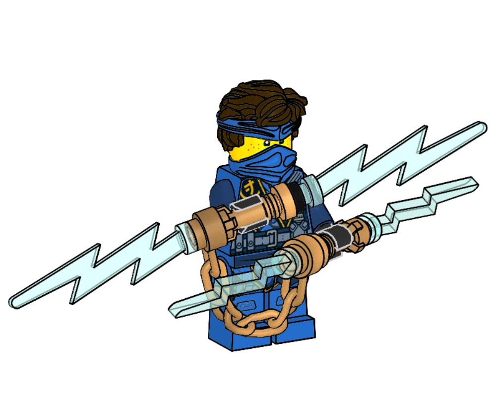 LEGO Set 892175-1 Jay (2021 Ninjago) | Rebrickable - Build with LEGO