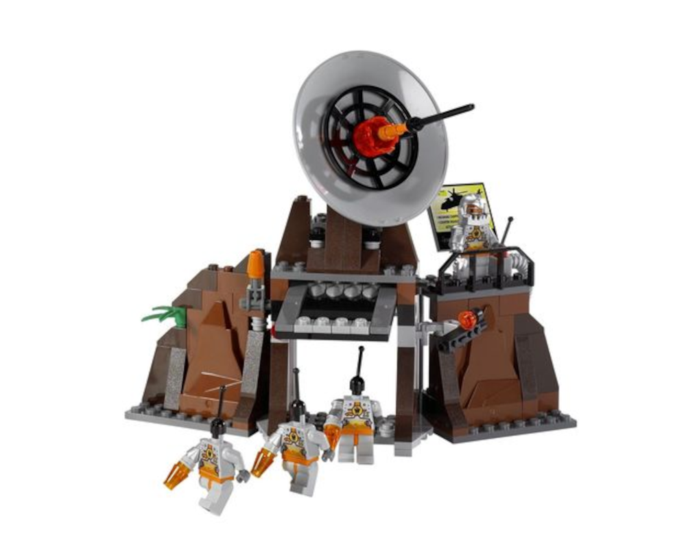 LEGO Set 8971-1-s1 Magma Lair (2009 Agents) | Rebrickable - Build with LEGO