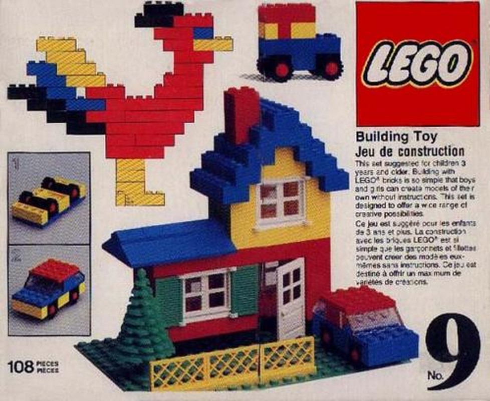 LEGO Set 9-1 Universal Building Set (1978 Universal Building Set ...