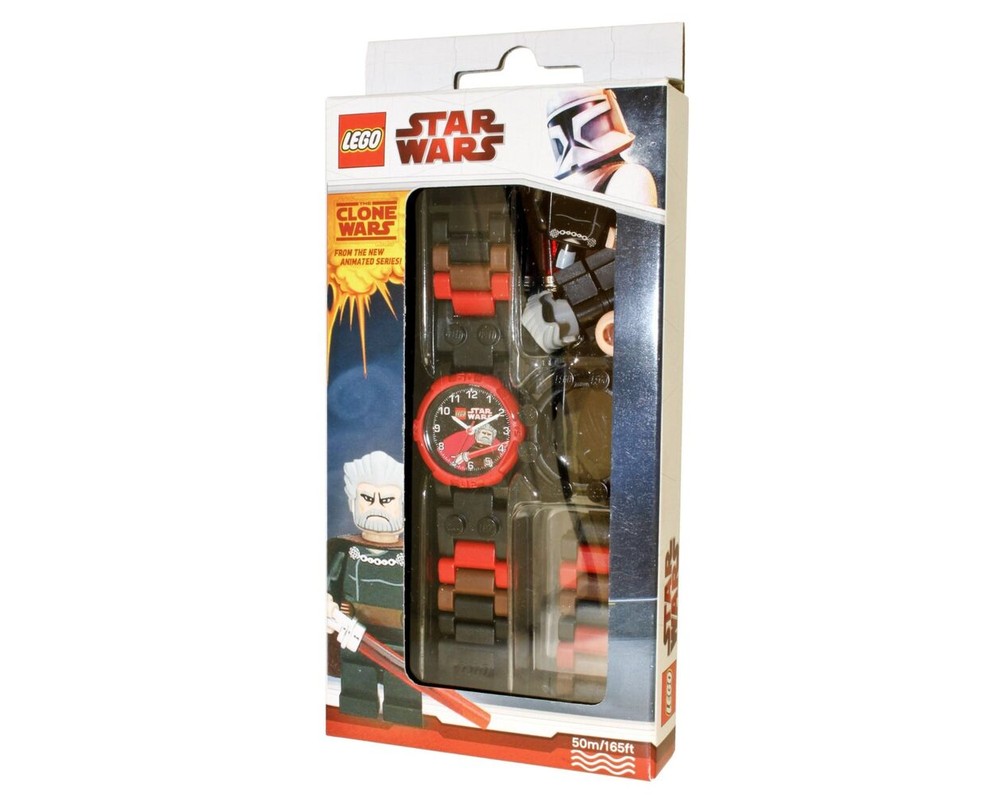 LEGO Set 9002106-1 Count Dooku Minifigure Link Watch (2011 Gear ...