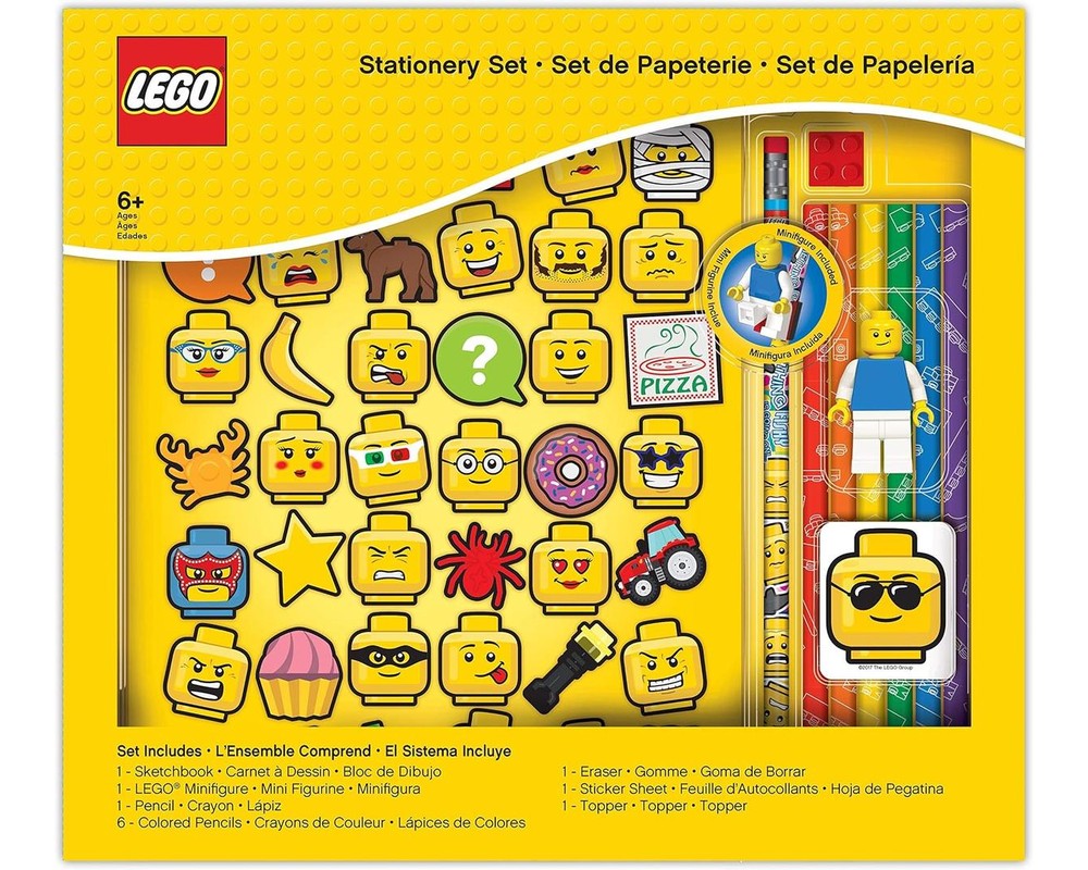 LEGO Set 90406-1 Iconic Stationery Set (2018 Gear > Stationery and ...