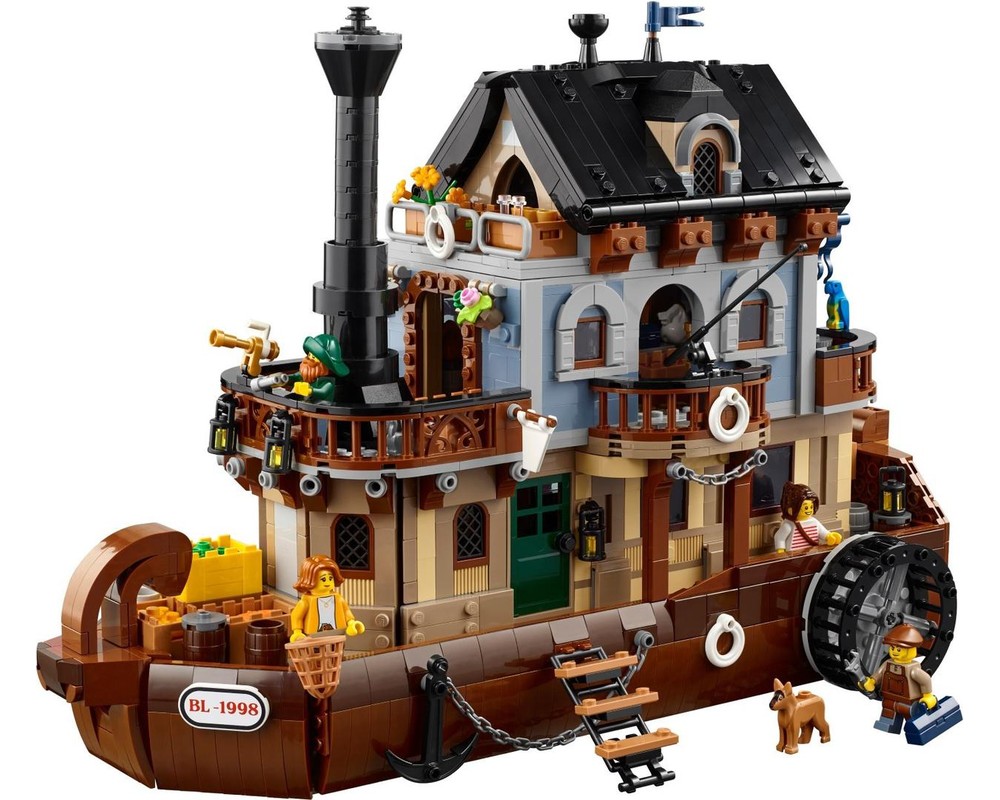 LEGO Set 910046-1 Merchant Boat (2025 BrickLink Designer Program ...