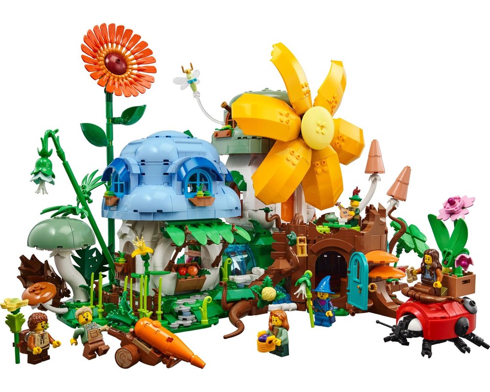 LEGO Set 910051-1 Mushroom Village (2025 BrickLink Designer Program ...