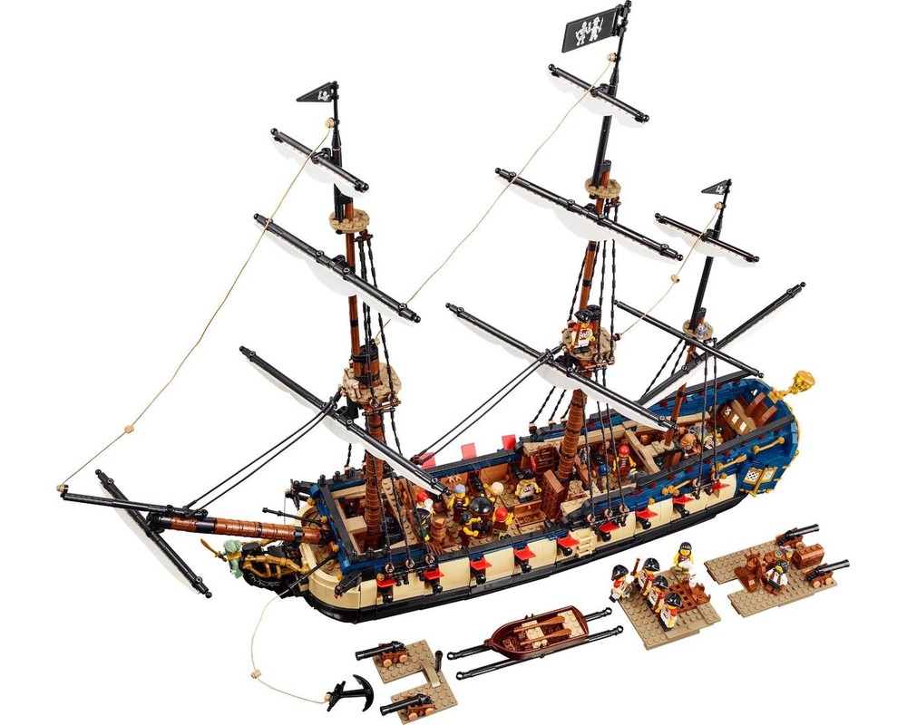 LEGO Set 910059-1 Privateer Frigate Fortuna (2026 BrickLink Designer ...
