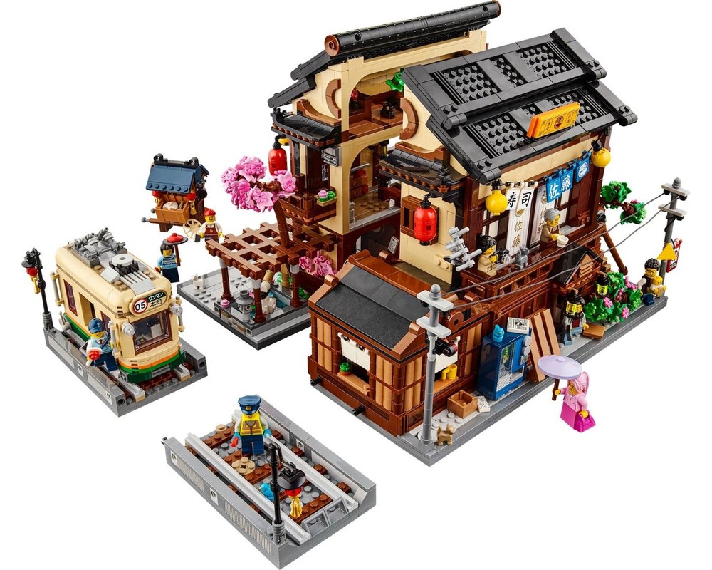 LEGO Set 910060-1 Sushi Restaurant (2026 BrickLink Designer Program ...