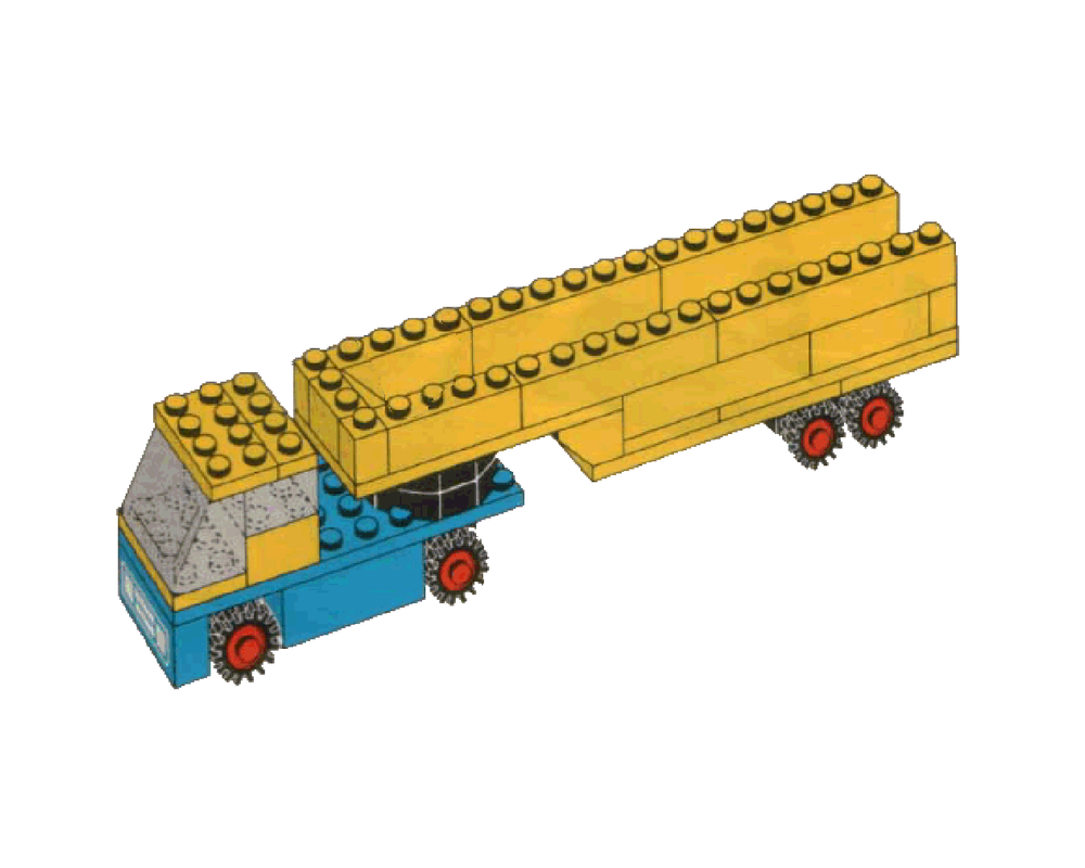 LEGO Set 911-1-s2 Lorry (1976 Universal Building Set) | Rebrickable ...