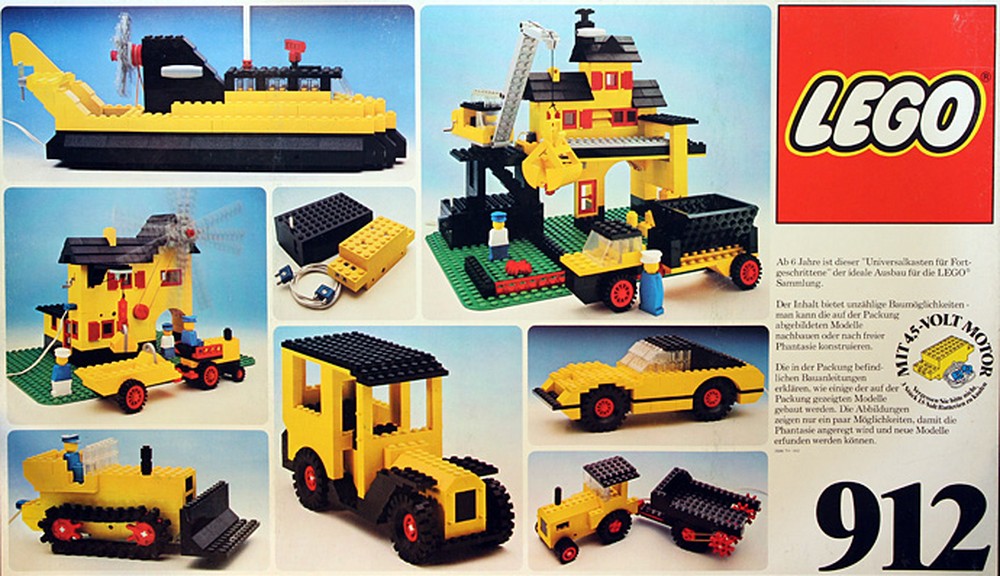 LEGO Set 912-1 Universal Building Set (1976 Universal Building Set ...