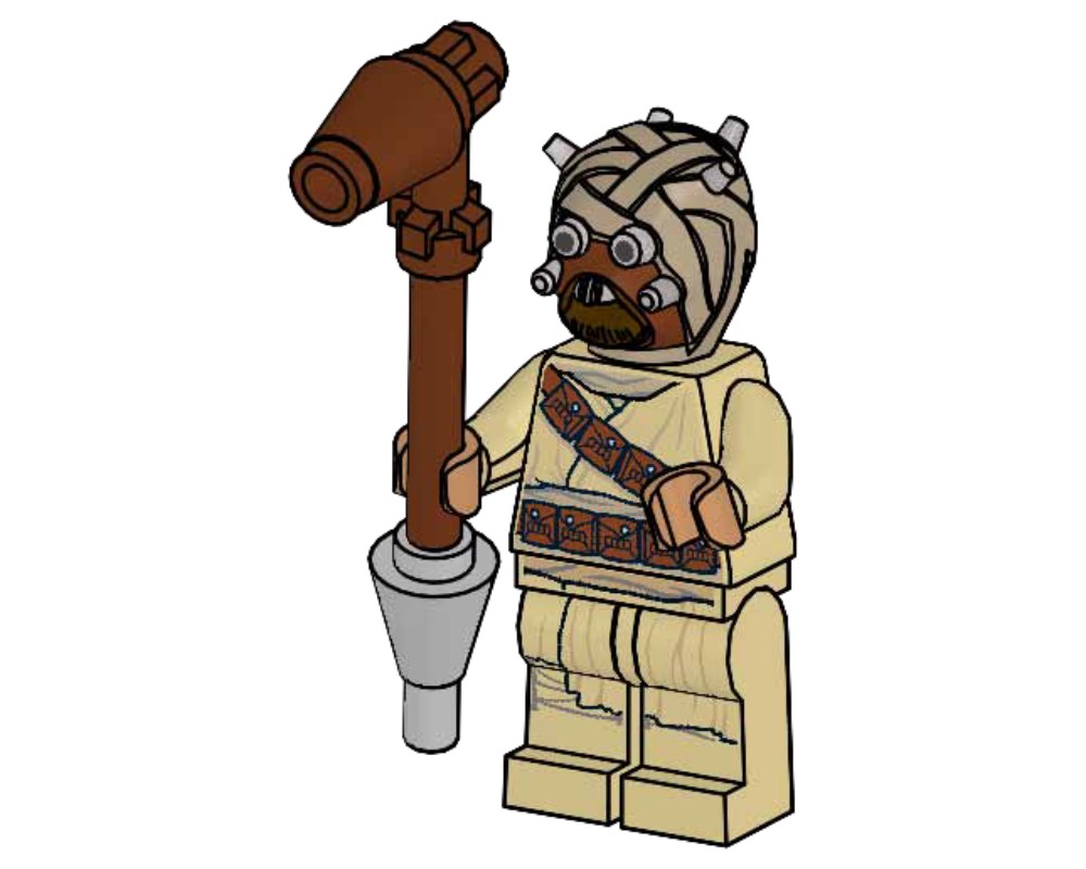 LEGO Set 912283-1 Tusken Raider (2022 Star Wars) | Rebrickable - Build ...