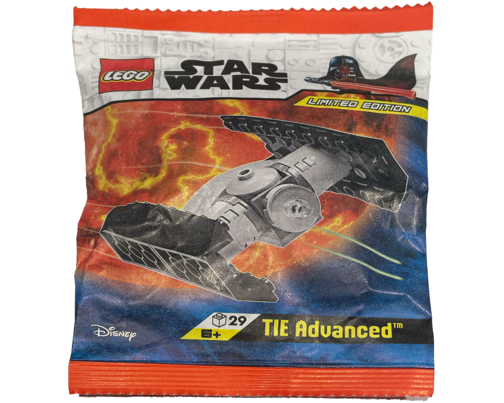 LEGO Set 912311-1 Tie Advanced (2023 Star Wars) | Rebrickable - Build ...