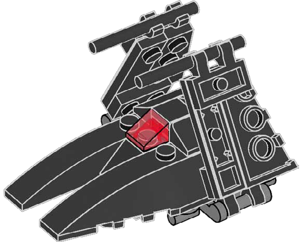 LEGO Set 912413-1 Inquisitor Transport Scythe (2024 Star Wars ...