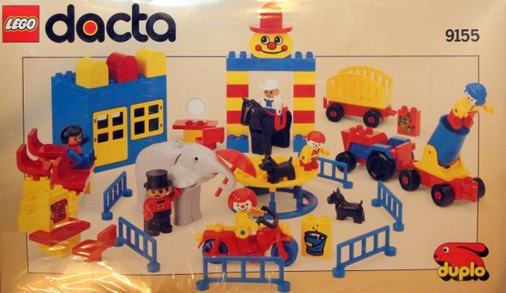 LEGO Set 9155-1 Circus (1988 Educational and Dacta > Duplo and Explore ...
