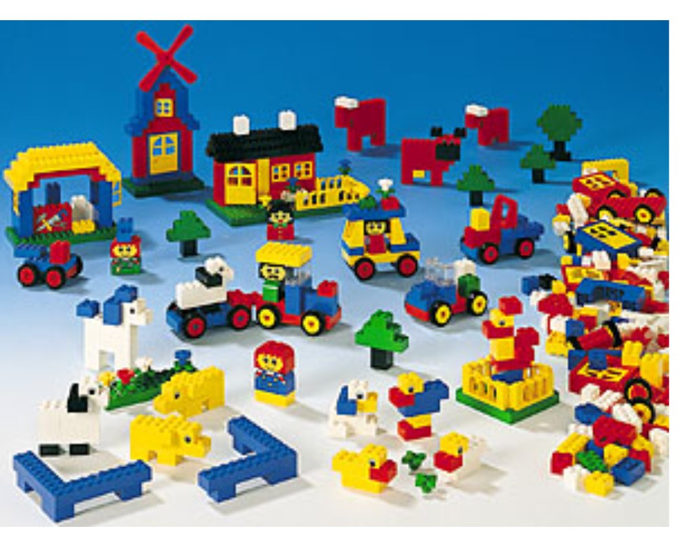 LEGO Set 9253-1 Basic Farm (1998 Universal Building Set) | Rebrickable ...