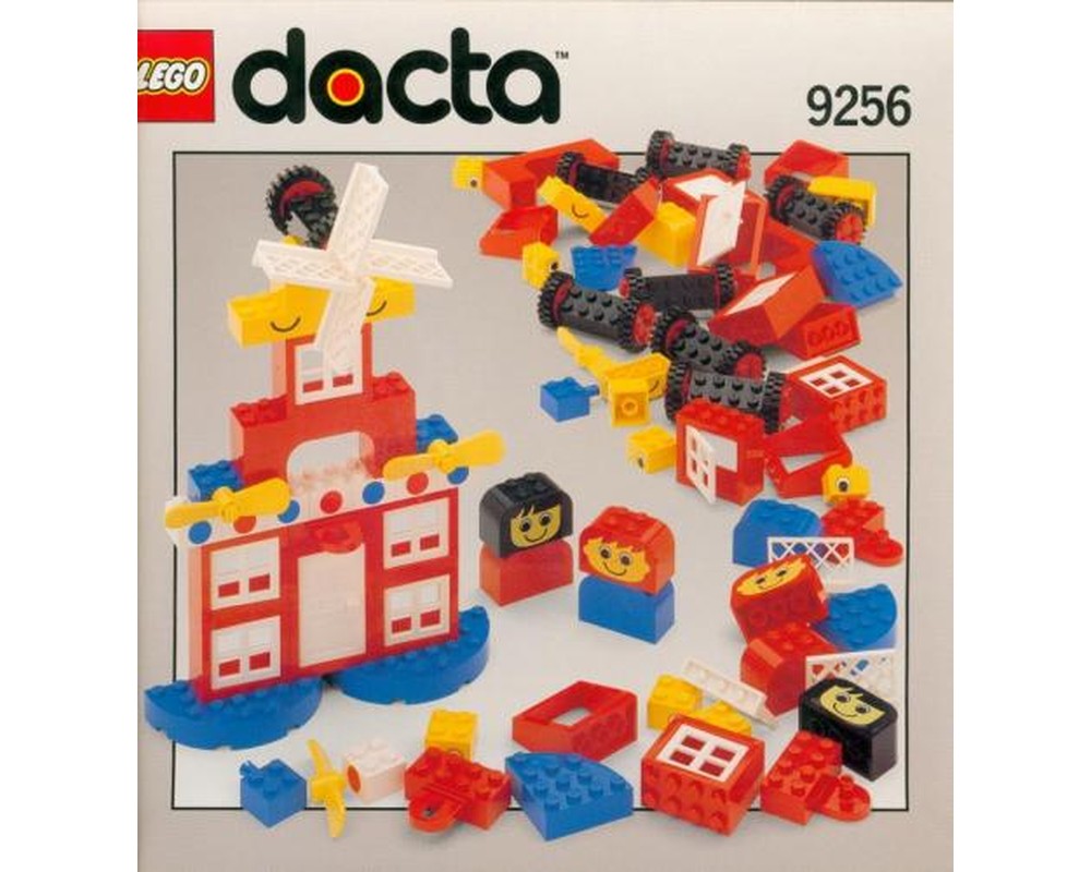 LEGO Set 9256-1 Faces, Fences, Wheels and Windows (1991 Educational and ...