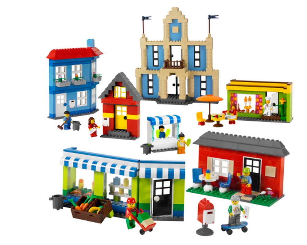 LEGO Set 9311-1 City Buildings Set (2010 Educational and Dacta > Town ...