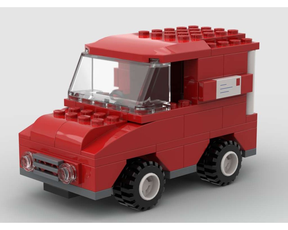 LEGO Set 9333-1-s2 Mail Truck (2010 Educational and Dacta > Town ...
