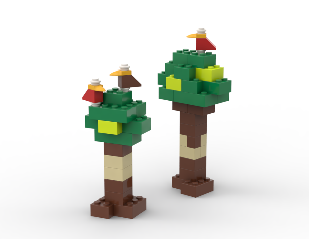 LEGO Set 9334-1-c1-s11 Trees with Birds (2010 Educational and Dacta ...